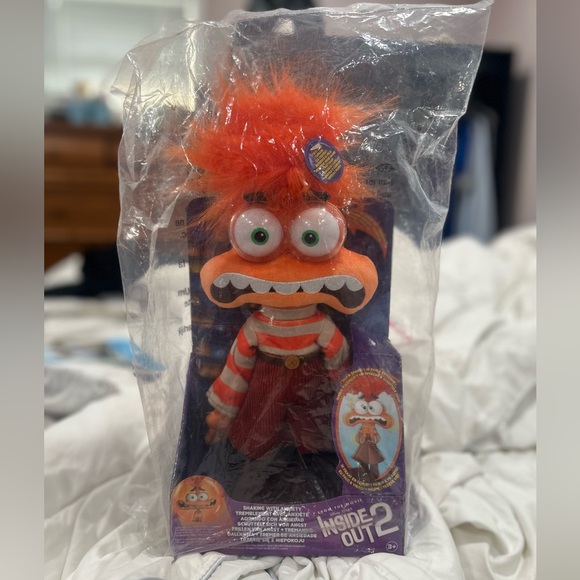 Disney | Toys | Inside Out 2 Shaking With Anxiety Plush Talking Doll ...